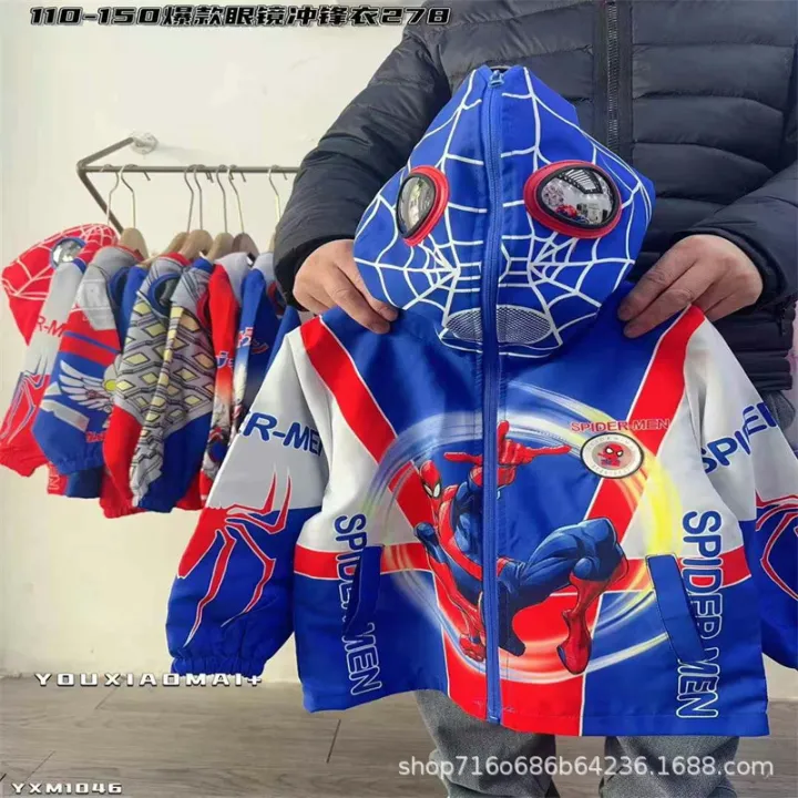 Ultraman Princess Elsa, Spider-Man brand, spring cartoon fashion jacket ...