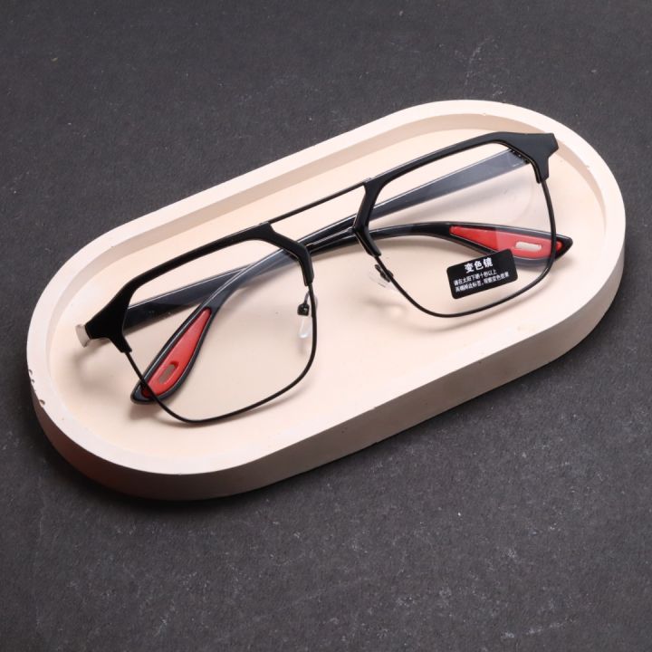 Changeable Black Metal Frame Sunglasses For Men | Daraz.com.np