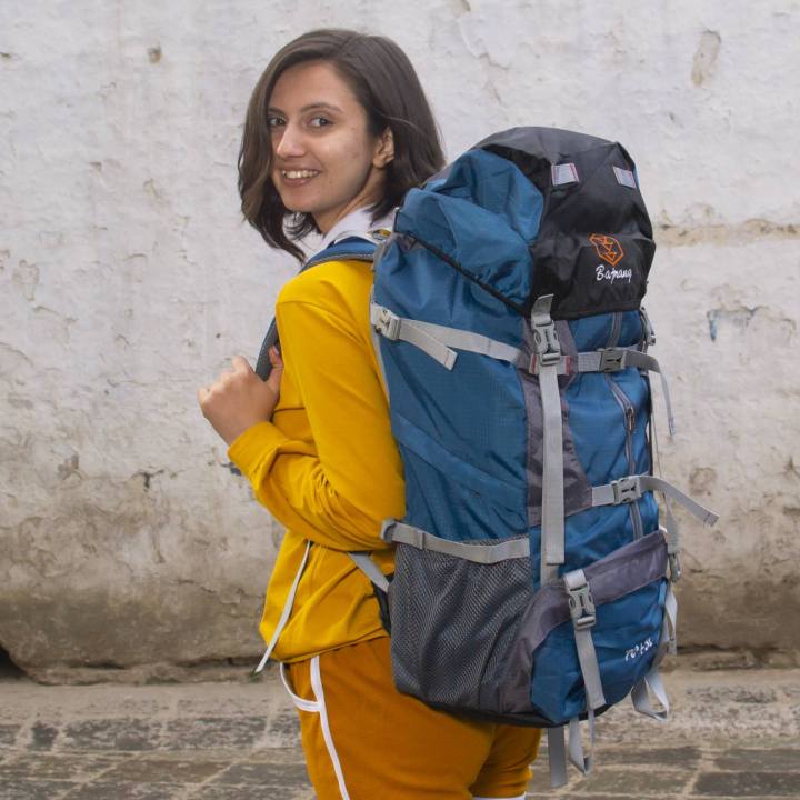 70+5L Climbing Hiking Molle Backpack Waterproof Rucksack Camping ...