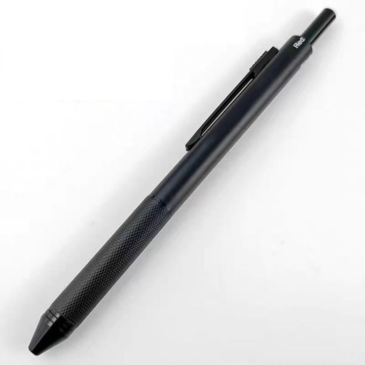 Creative 3 Colors Ink Gravity Sensing Pen 4 in 1 Metal Mechanical ...