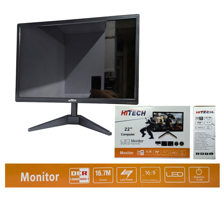 22 inch LED Monitor Hitech | Full HD | Daraz.com.np