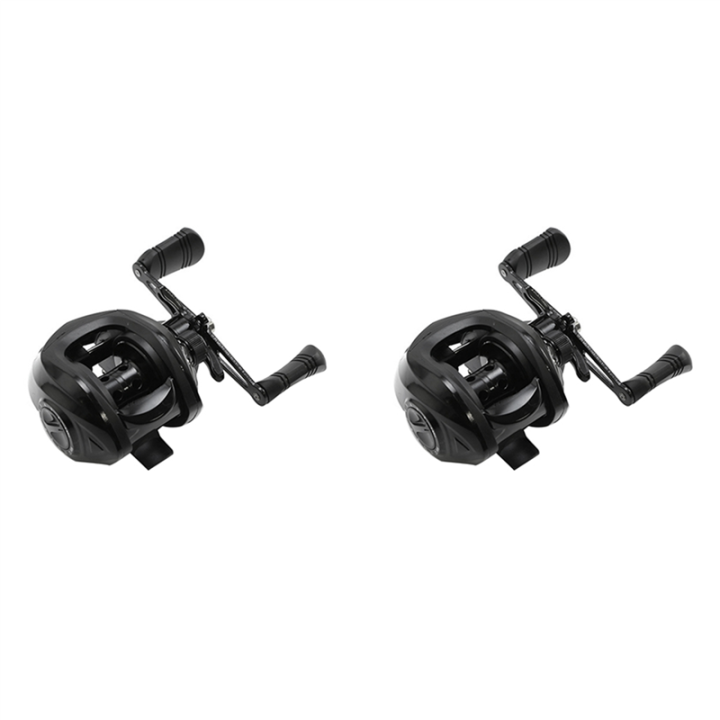 FORIDE 2X Water Drop Wheel Fishing Baitcasting Reel 18+1 Shaft 7.2:1 ...