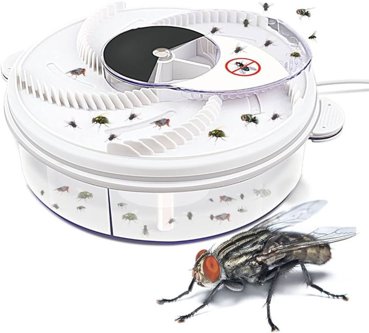 Insect Traps Fly Trap Electric USB Automatic Fly Catcher Trap Pest ...