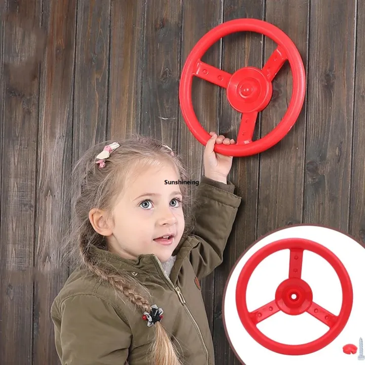 Climbing Garden Games Interactive Device Swing Steering Wheel Swing Set ...