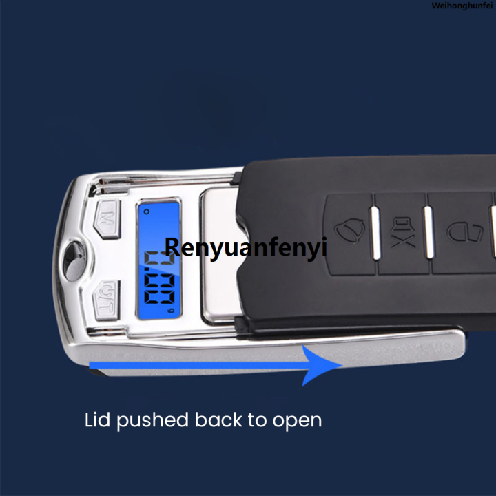 Weihonghunfei1Pcs 200g/100g 0.01g Precision Portable Car Key Shape Mini ...