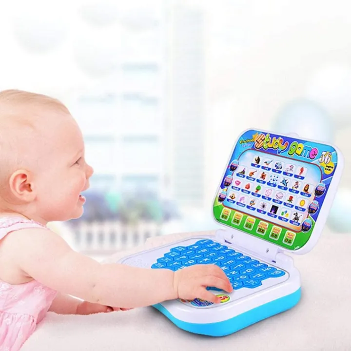 Baby Multifunction Language Learning Machine Kids Laptop Toy Early ...