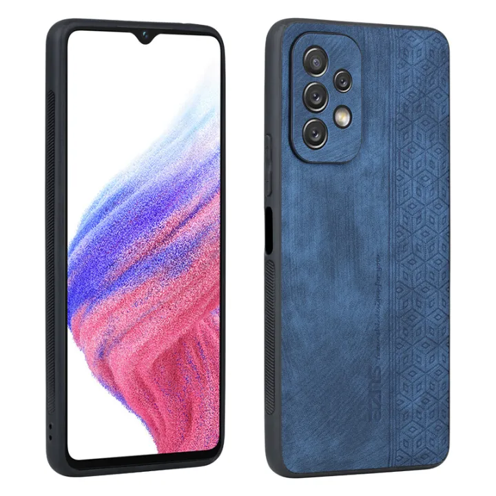 lthmy for Samsung Galaxy A13 (4G) PU Leather Back Case Soft Shockproof ...