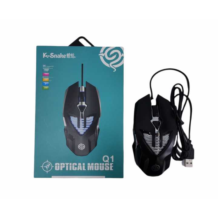 Q1 Wired Gaming Mouse Optical Mouse | Daraz.com.np