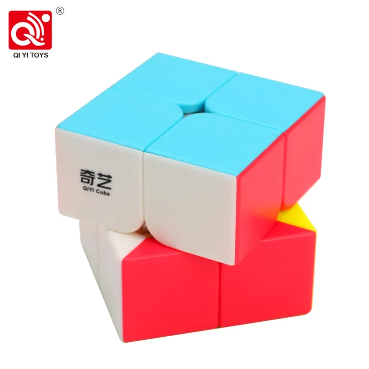 [ECube] QiYi QiDi 2x2 ProfessionalSpeed Cube Beginner Educational Toys ...
