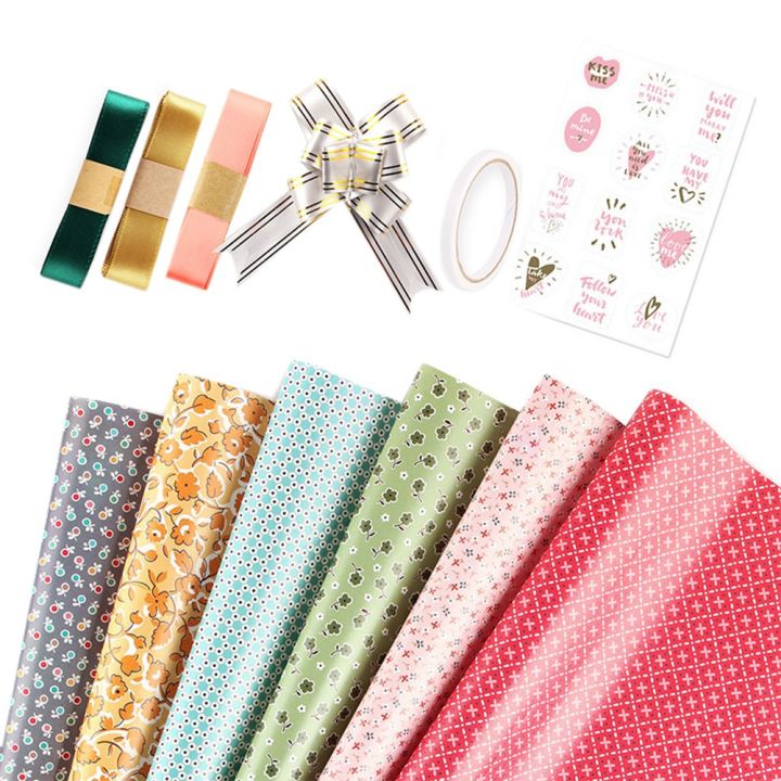 Wrapping Paper Sheets,Birthday Wrapping Paper Included 6 Pcs Wrap ...