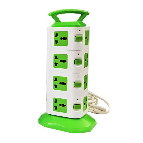 4 Layers Multi Plug With USB Port - Universal Vertical Multi Socket ...