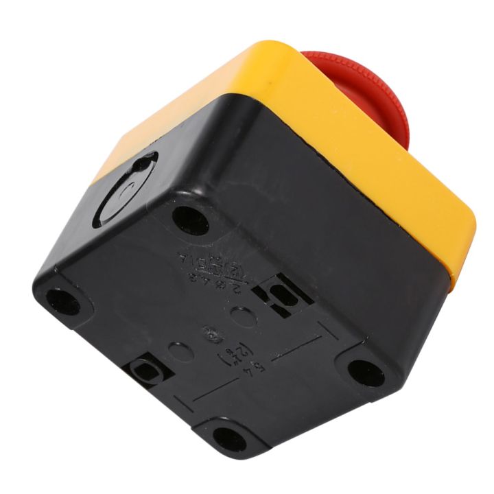 Weatherproof Red Emergency Stop Switch With Box 660V Emergency Stop ...