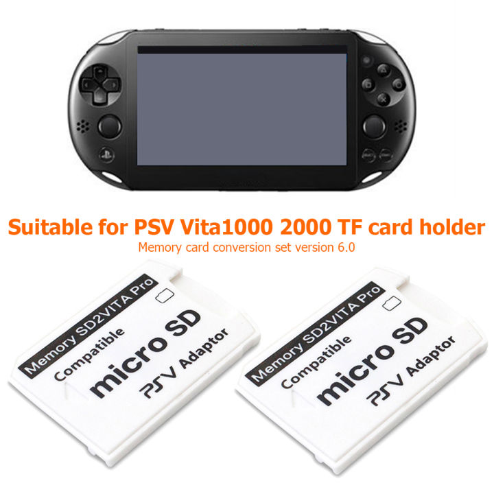 Memory Card Adapter Dustproof Portable SD2VITA 6.0 Carrying Decor for ...