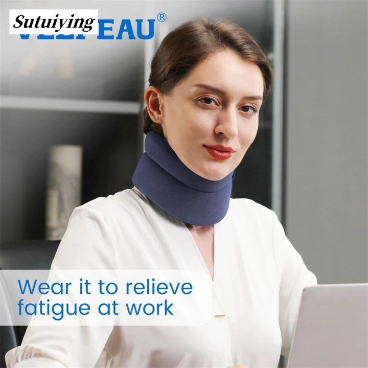 Sutuiying VELPEAU Neck Brace Sponge for Migraine Cervical Collar ...