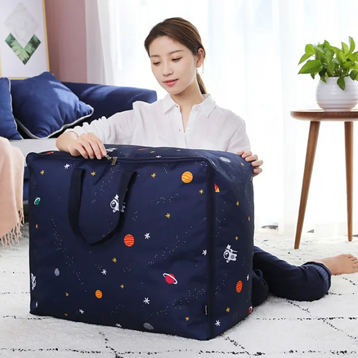 Oxford Cloth Quilt Storage Bag Large-Capacity Travel Package Toy ...