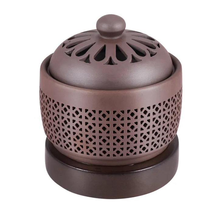 Electronic Aromatherapy Electric Incense Burner Essential Oil Night ...