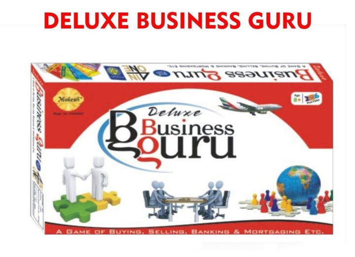 Deluxe Business Guru ( Business Game )With Dice and Currency By Mitrata ...
