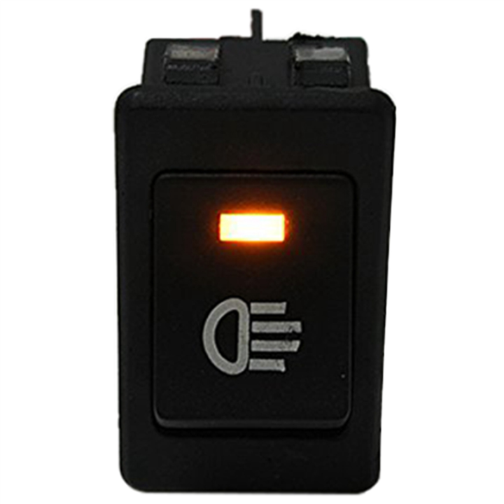 3X 12V Universal Fog Lights Rocker Switch LED Car Lamp - Yellow LED ...