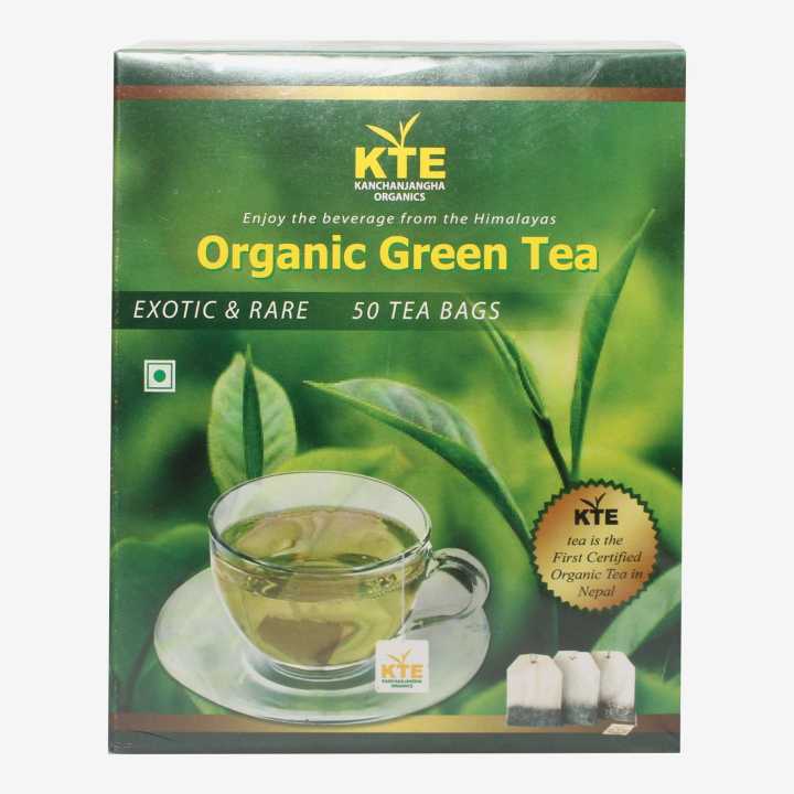 Kte Organic Green Tea 50 Tea Bags | Daraz.com.np