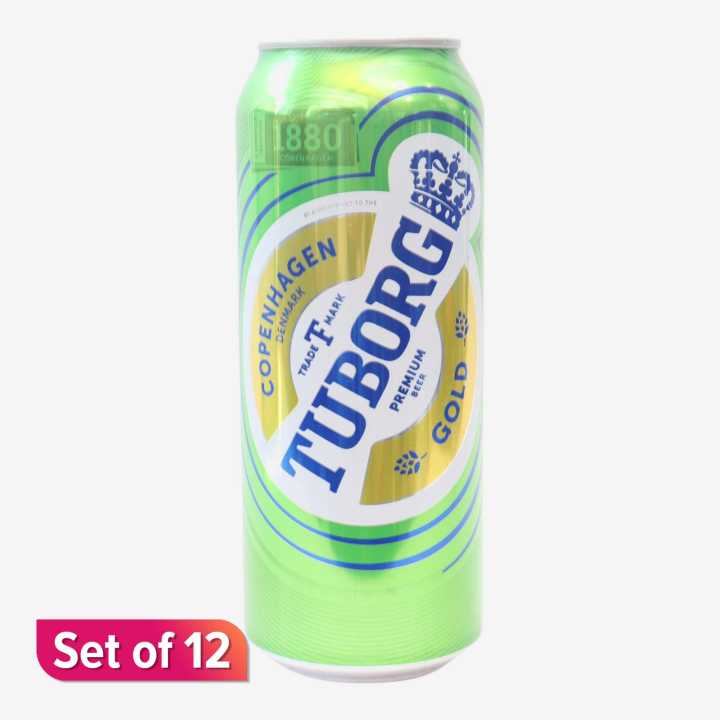 Tuborg Can Beer 500Ml Set Of 12 | Daraz.com.np