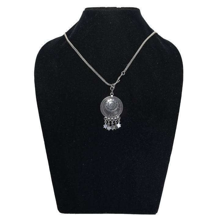 Pure Silver Stars Design Pendant | Daraz.com.np