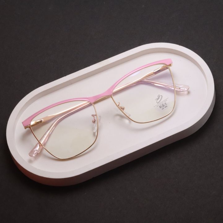 Blue Ray Cut Cat Eye Pink, Full Black, Black Silver, Black Golden ...