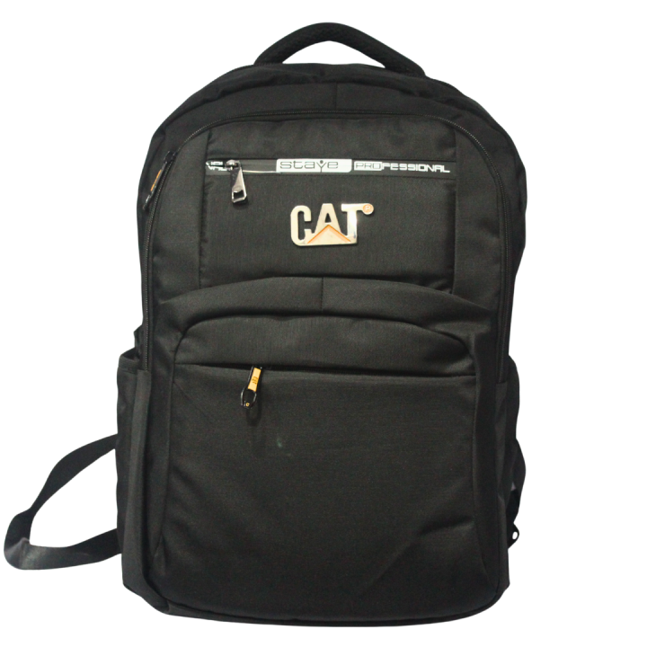 CAT Professional Black Backpack – Waterproof, Durable, Multi ...