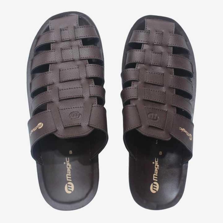 Brown Color Magic Sandals For Men | Daraz.com.np