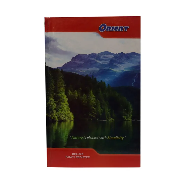 Orient Deluxe Fancy Register Mountains Print NO - 6 | Daraz.com.np
