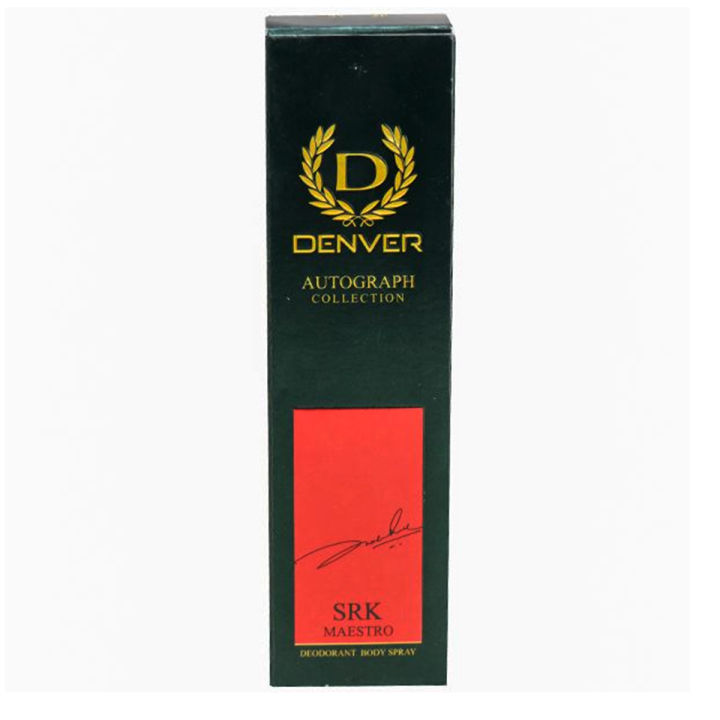 Denver Deodorant SRK Maestro Autograph Collection 150 ml | Daraz.com.np