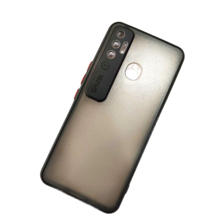 Techno Spark 7 Pro Semi Hard Border Cover | Daraz.com.np