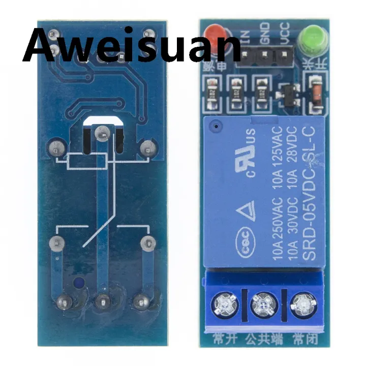 Aweisuan 5v 1 2 4 8 Channel Relay Module With Optocoupler.Output X Way ...