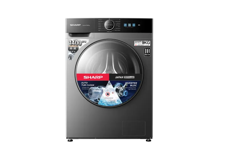 Sharp 9 Kg Front Load Washing machine-ES-FX9BS-GN | Daraz.com.np