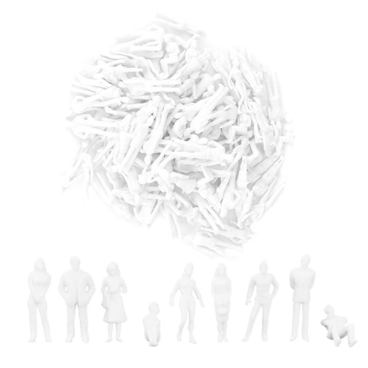 1:50 White Figures Architectural Model Human Scale HO Model ,100 Pcs ...