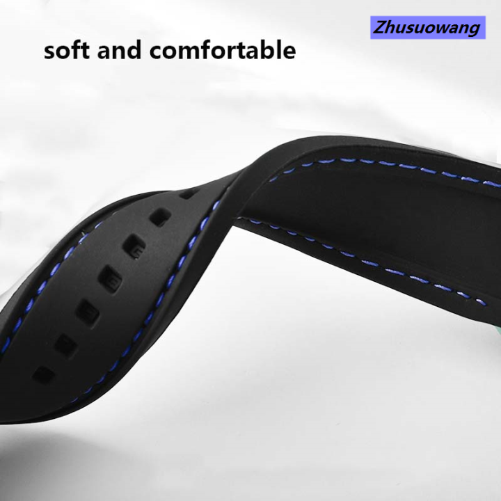 Zhusuowang Silicon Watchband for Casio EDIFICE series 5634 EFS-S570YD ...