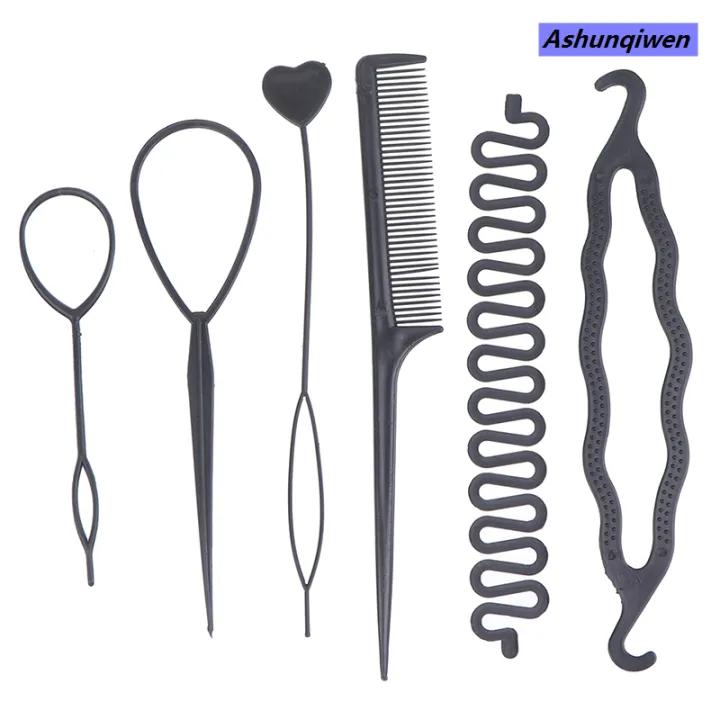 Ashunqiwen Magic Hair Styling Tools Set DIY Braiding Braider ...