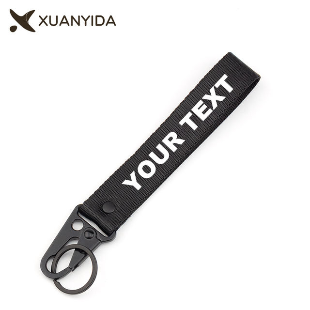 NEW 【Innovative design】Xuanyida Custom Embroidery Keychain Name Patch ...