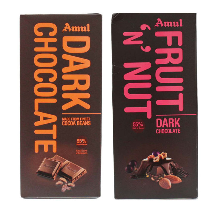 Amul Dark Chocolate Set of 2 | Daraz.com.np