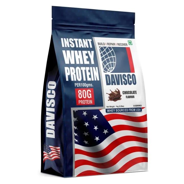 Davisco Instant Whey Protein 1Kg (33g Serving) Chocolate Flavor For ...