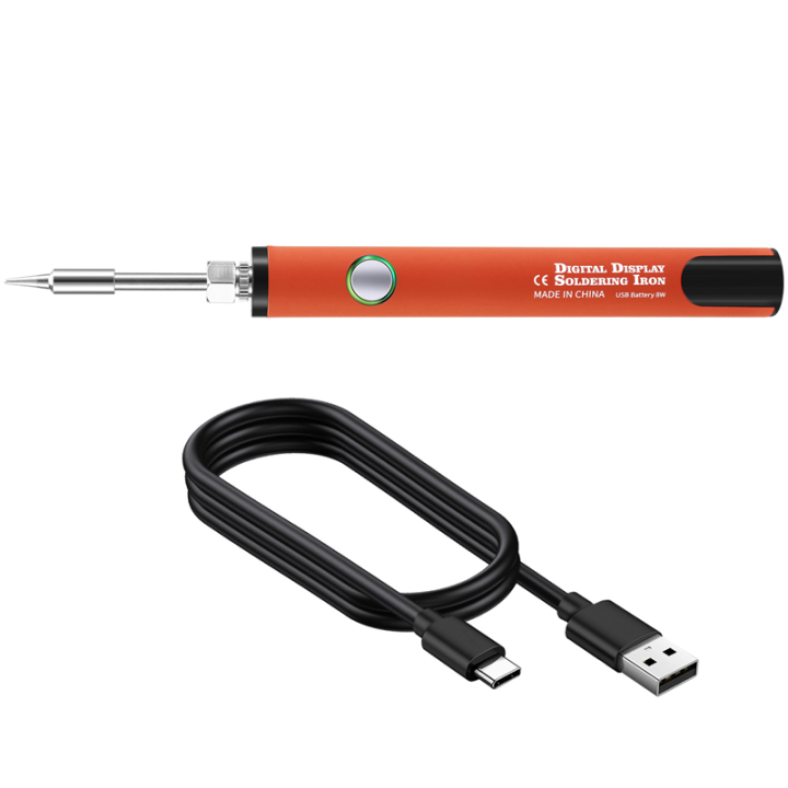 510 Thread Mini Soldering Iron Kit 3-Gear Adjustable Voltage with ...