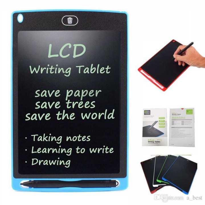 Erasable 8.5 Inch LCD Writing Tab for Kids/Arts/Drawing Pad | Daraz.com.np