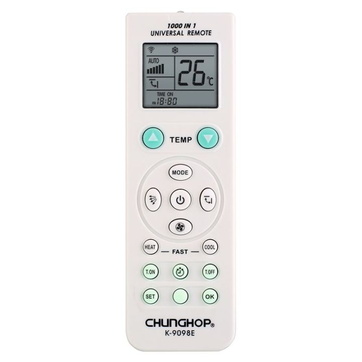 CHUNGHOP K-9098E White Universal Remote Control | Daraz.com.np