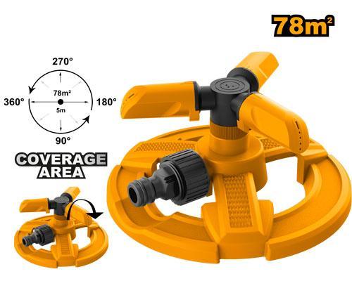 Ingco Plastic 3 Arm Rotatory Sprinkler | Daraz.com.np