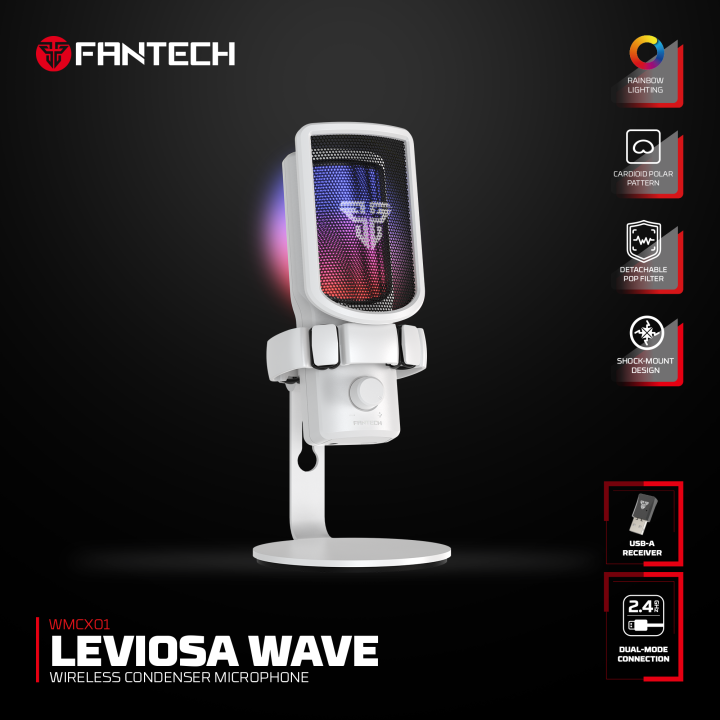 Fantech WMCX01 Leviosa Wave Wireless Mic | Daraz.com.np