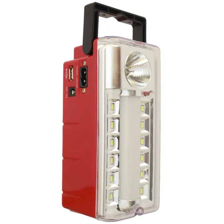 Rechargeable LED Emergency Work Light with Torch – 12x0.5W SMD + LED ...
