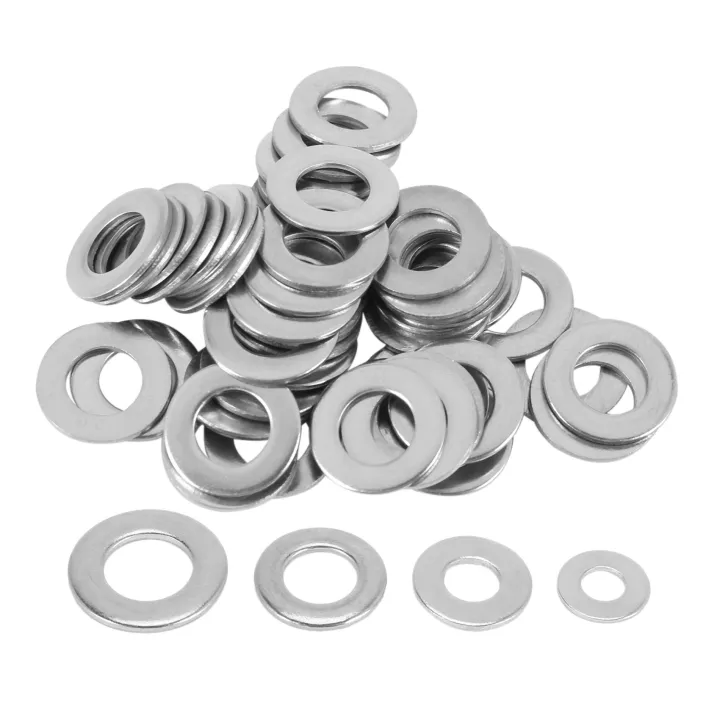 Metric Washer Mixed (200 Pack) M3 M5 & M6 Form A Thick Flat Washers ...