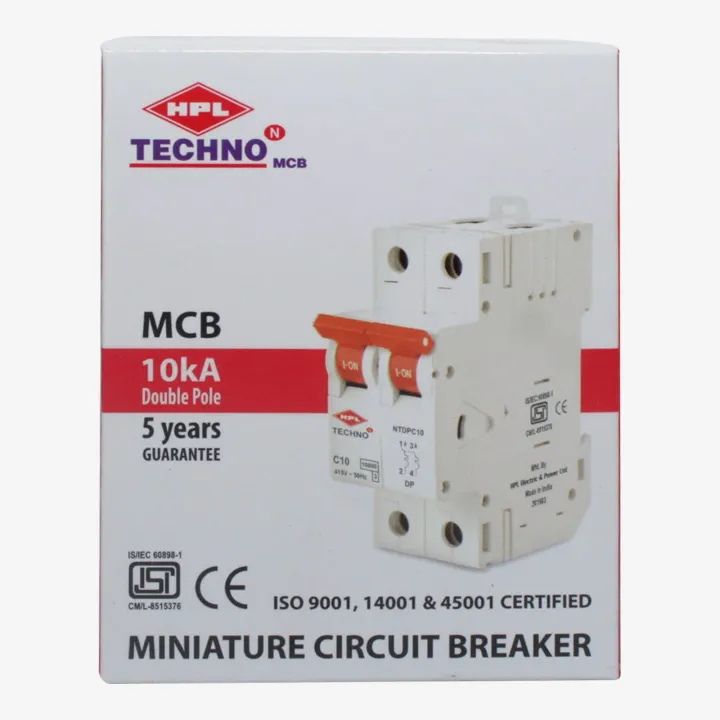 Double Pole MCB(Dp MCB 10 KA ) 5 Year Warranty 25 Amp | Daraz.com.np