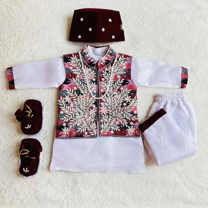 Free Moti Mall / Baby Boy Rice Feeding Pasni Dress | Daraz.com.np