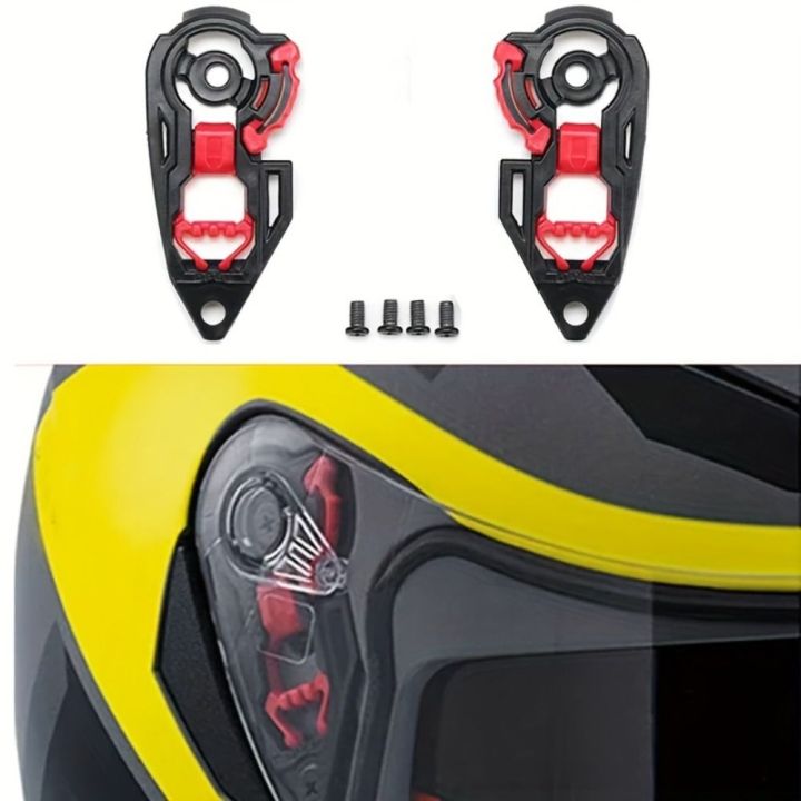 Mechanism Nose Protector Helmet Visor Base Lock Pair Durable Gear Base ...