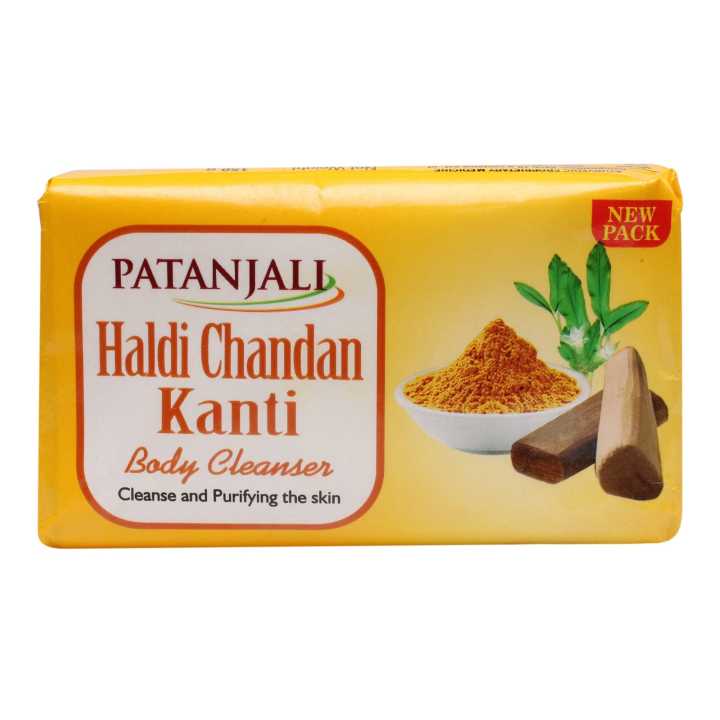 Patanjali Haldi Chandan Kanti Body Cleanser 100gm | Daraz.com.np